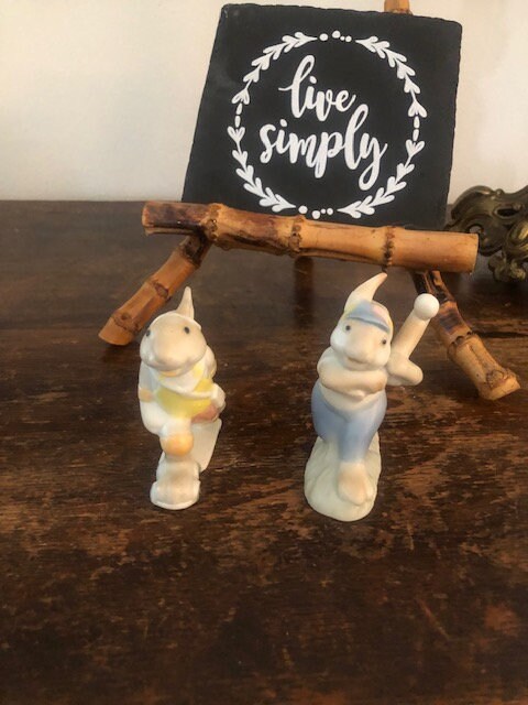 Vintage Fitz and Floyd Bunny Figurines, Bunny Figurines, Rabbit ...
