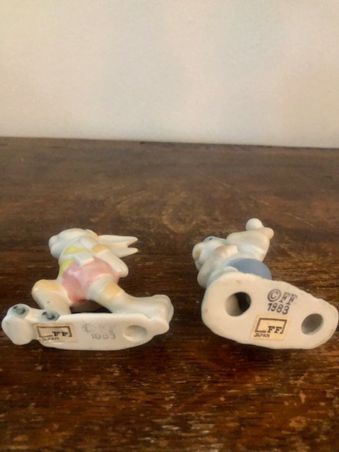 Vintage Fitz and Floyd Bunny Figurines, Bunny Figurines, Rabbit ...