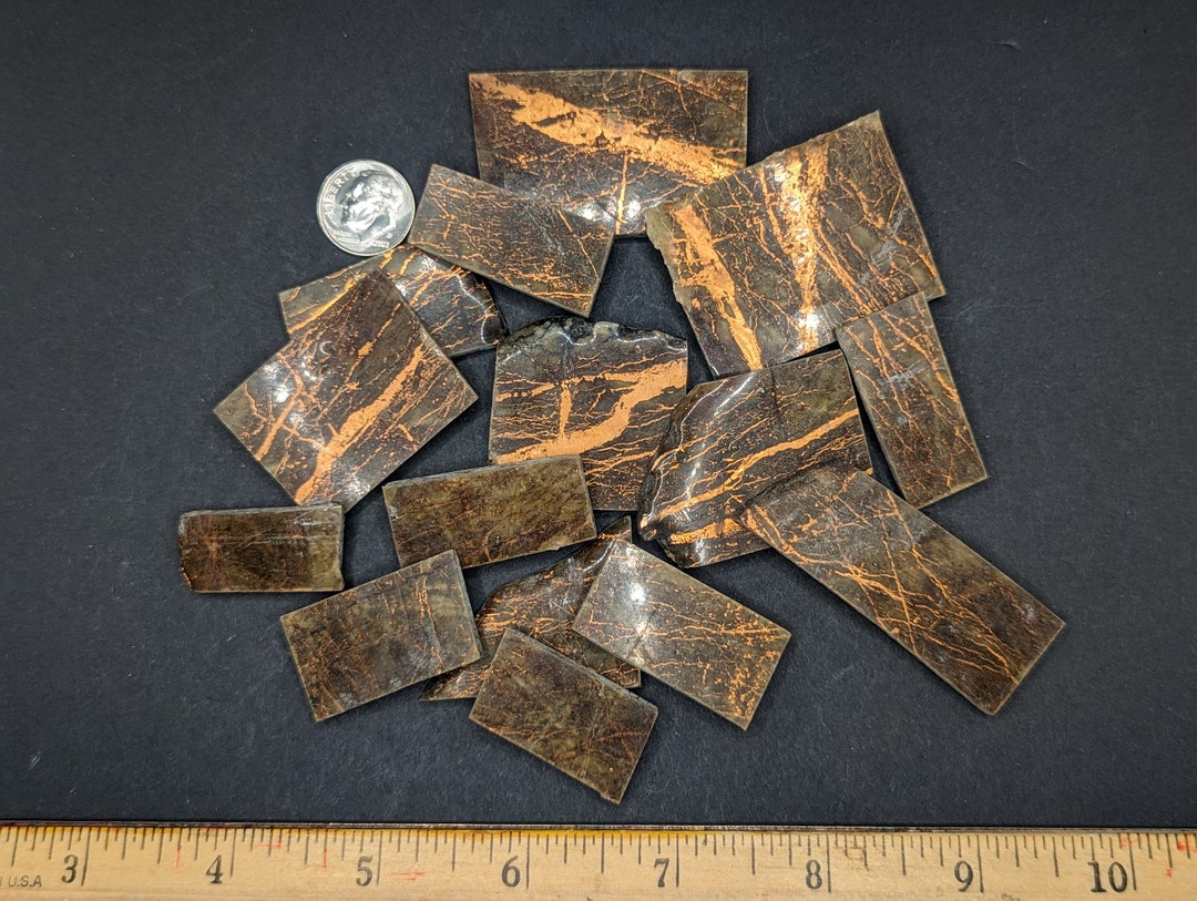 Native Copper Ore Rough Mineral Lapidary Specimen Slabs Slices From ...