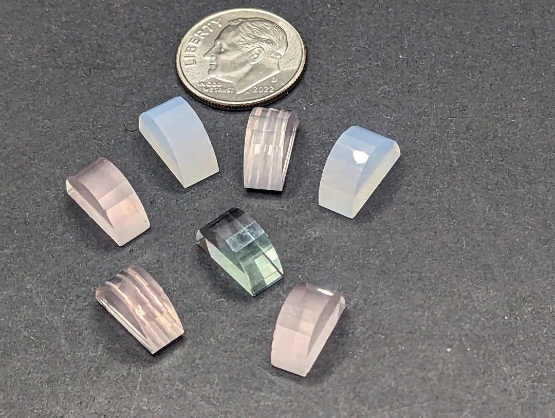 Assorted 12x5x7mm Faceted Bridge Cut Loose Gemstones - Etsy
