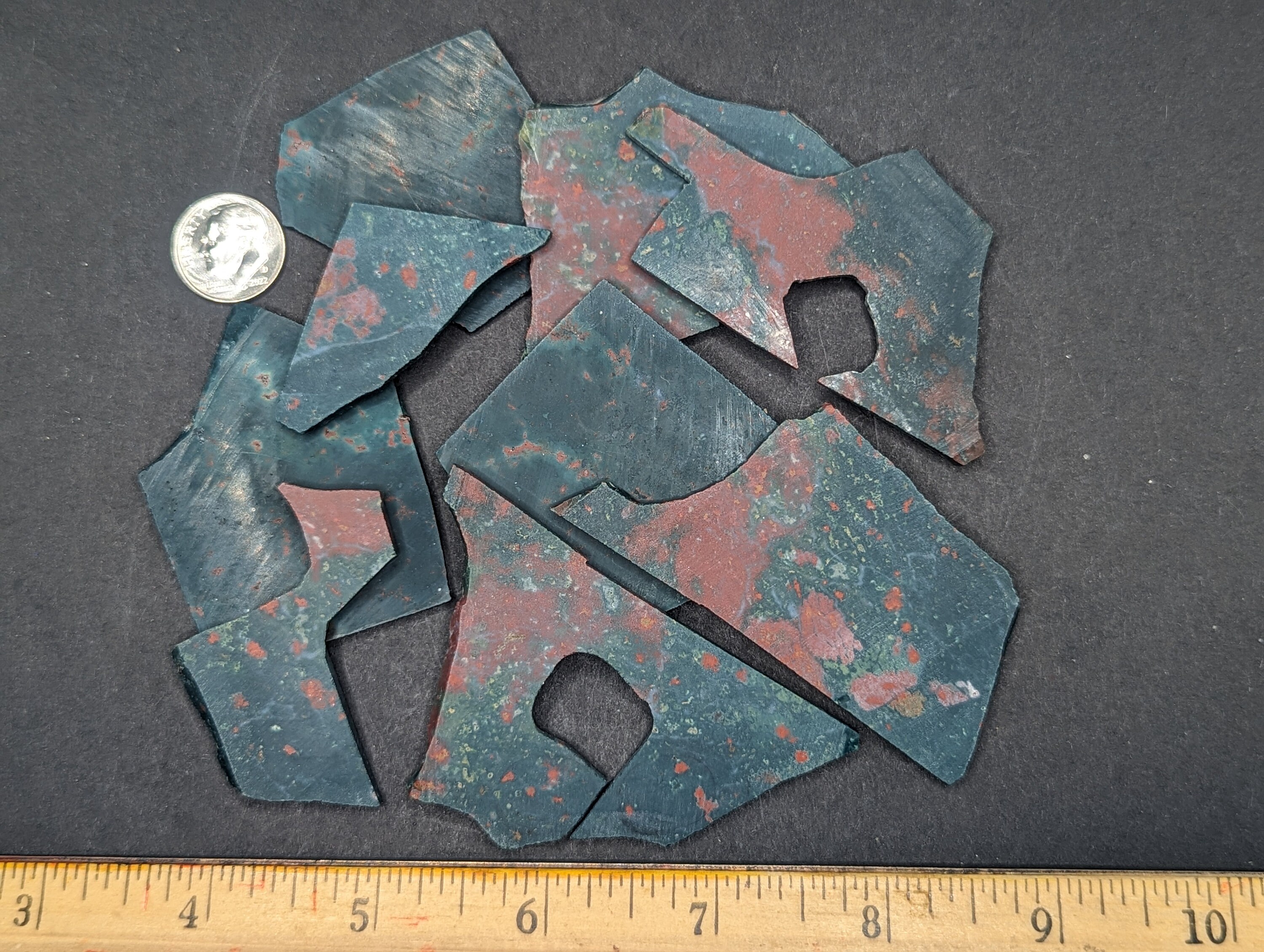 Bloodstone Rough Lapidary Mineral Slabs Specimens - Etsy