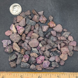 Natural Ruby Rough Lapidary Crystals - Etsy