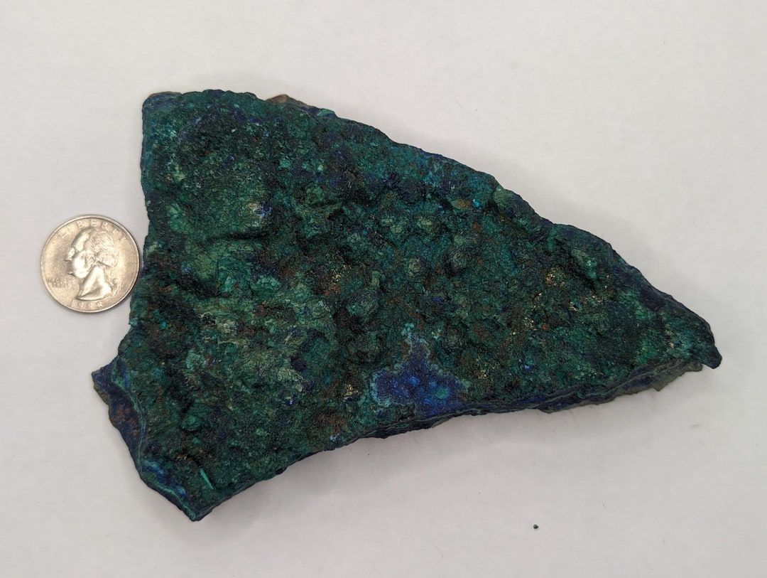 Azurite Malachite Rough Mineral Slabs From Morenci Arizona - Etsy