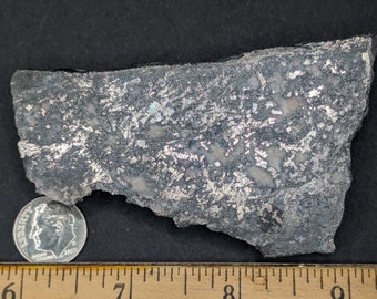 Native Silver Ore Rough Mineral Lapidary Specimen Slabs Slices From ...