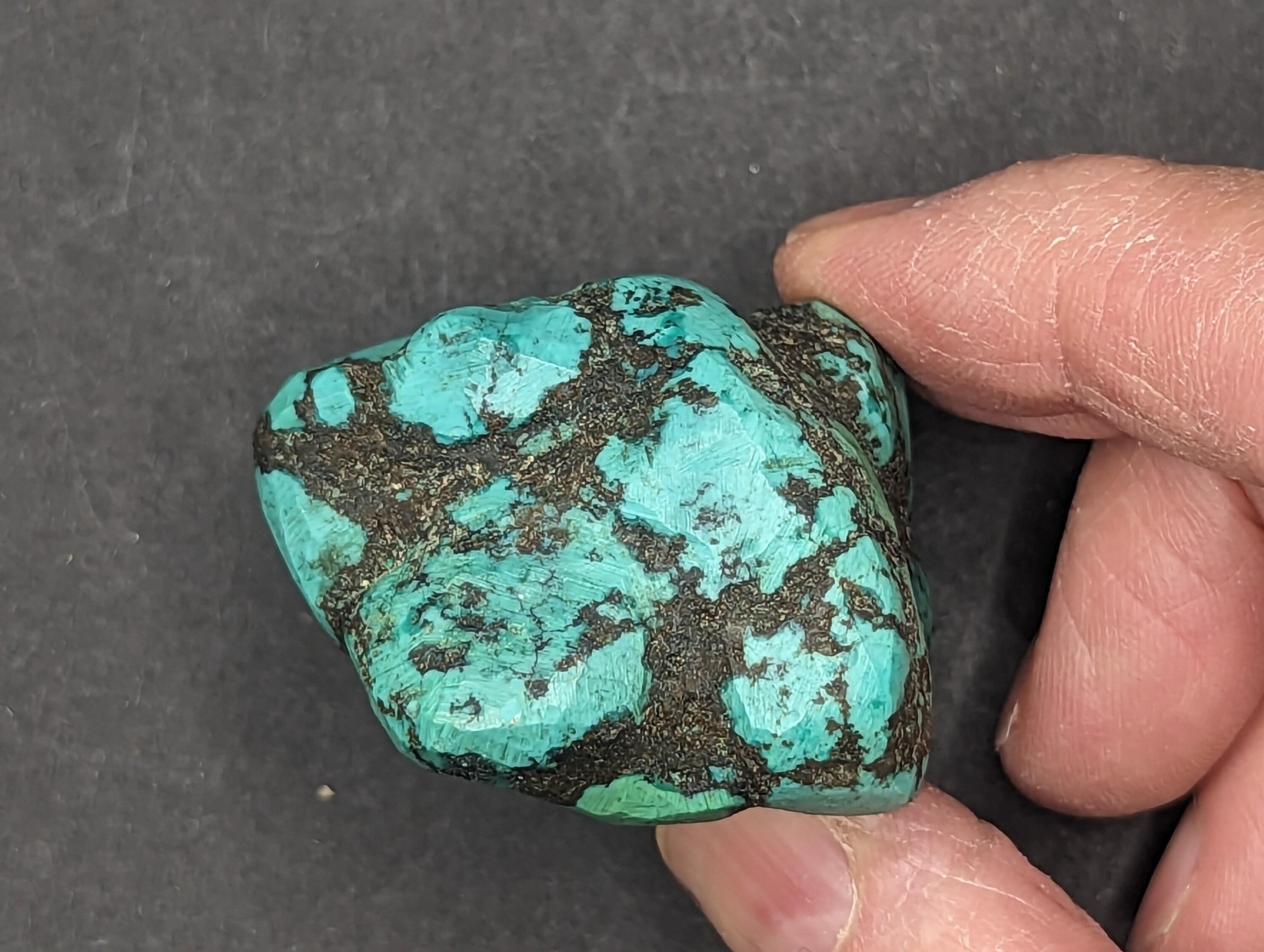 Treated Blue-green Hubei Turquoise Rough Nugget Slabs Slices - Etsy