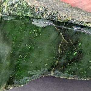 B.C. Green Nephrite Jade Rough Lapidary Mineral From Polar Jade Mine - Etsy