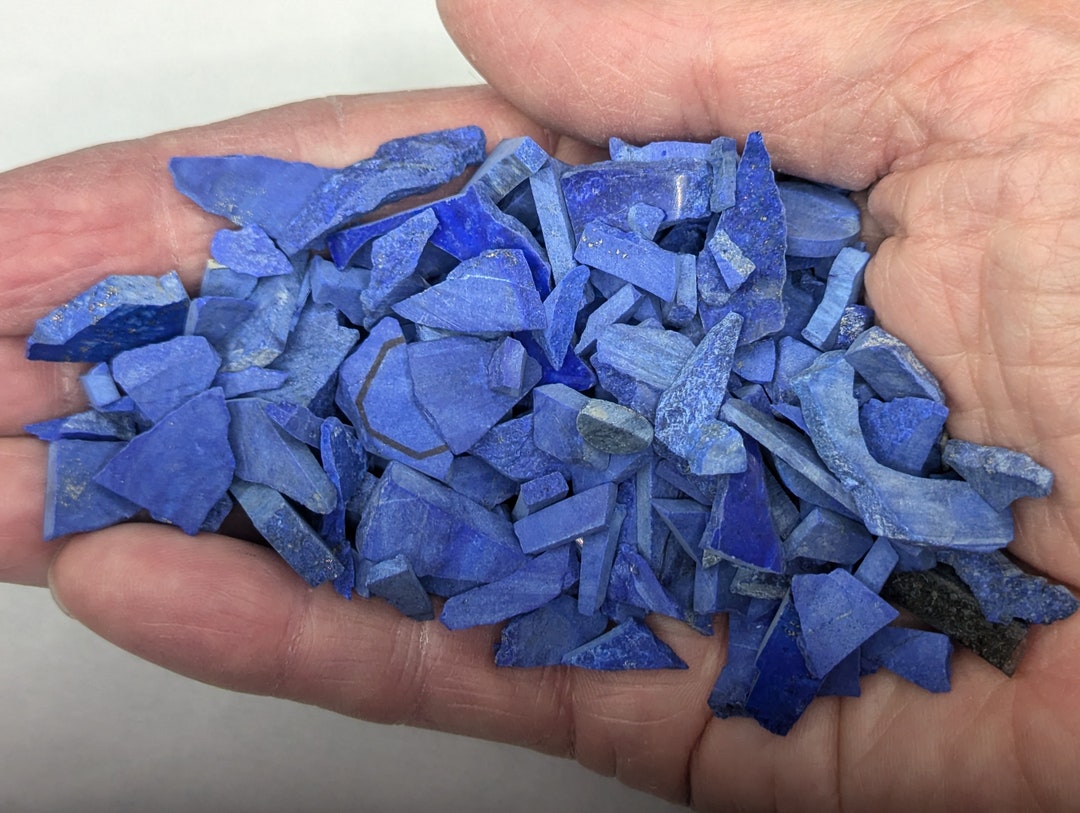 Lapis Lazuli Rough Lapidary Mineral Slabs Slices From Afghanistan - Etsy