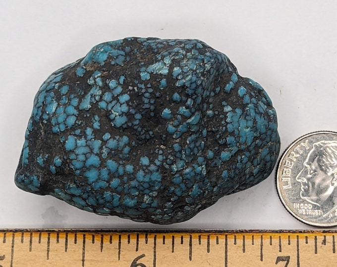 Rare Natural Gem Quality Hubei Cloud Mountain Spiderweb Turquoise Rough ...