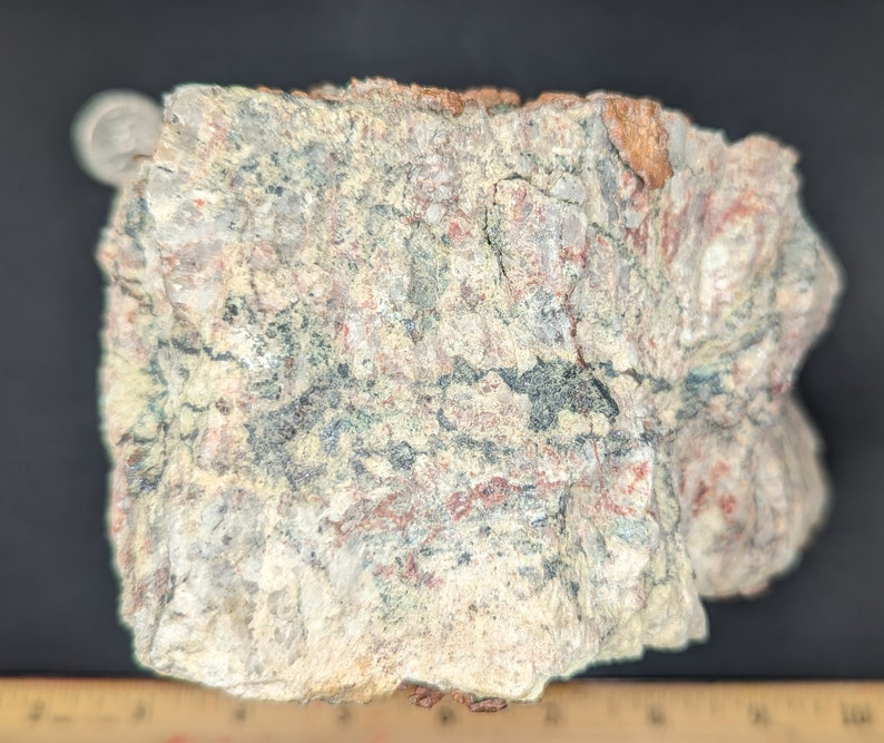 Native Copper in Quartz Ore Rough Mineral Lapidary Specimen Slabs ...