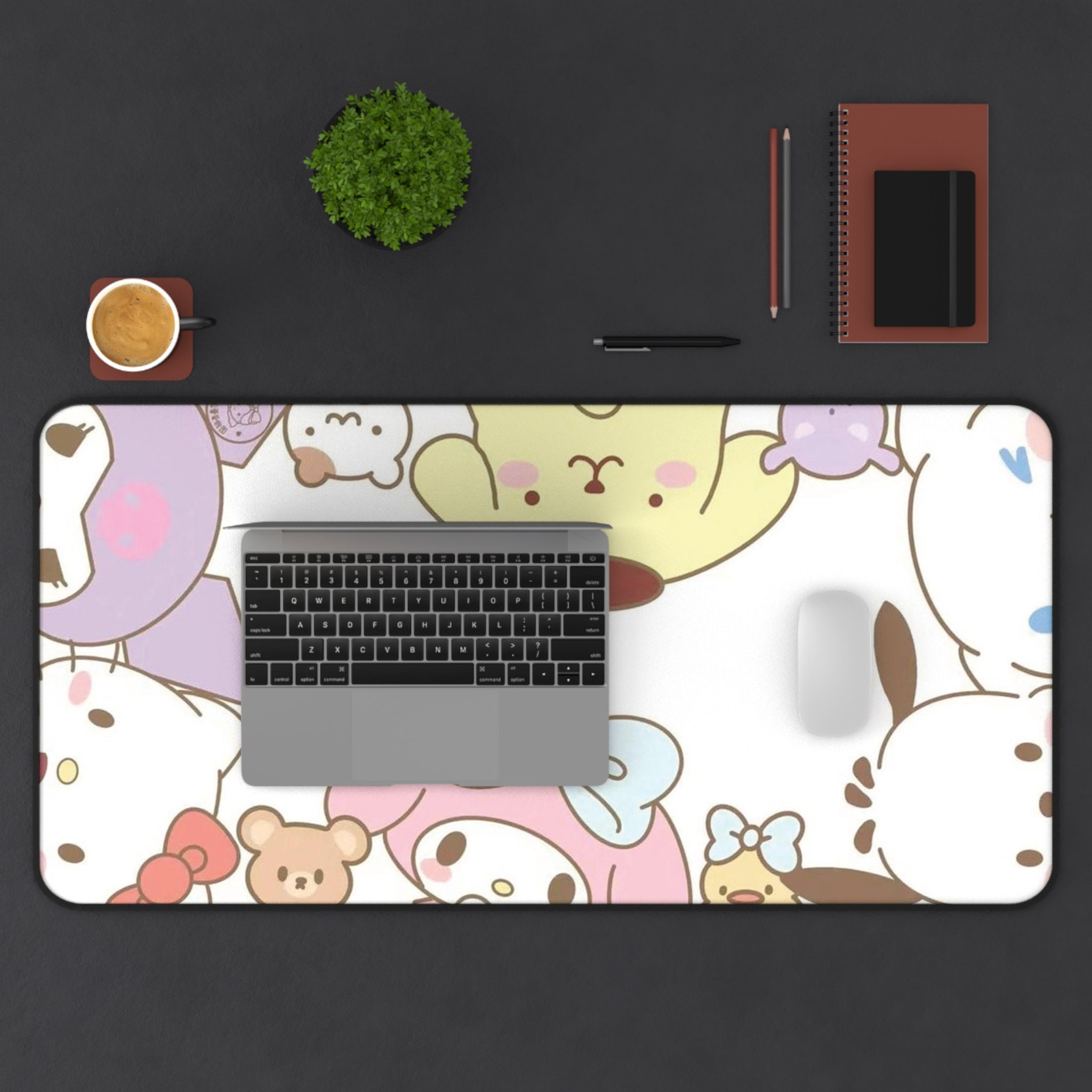 Cute Sanrio Hello Kitty and Friends Desk Mat sold by Basilisk Chewa ...