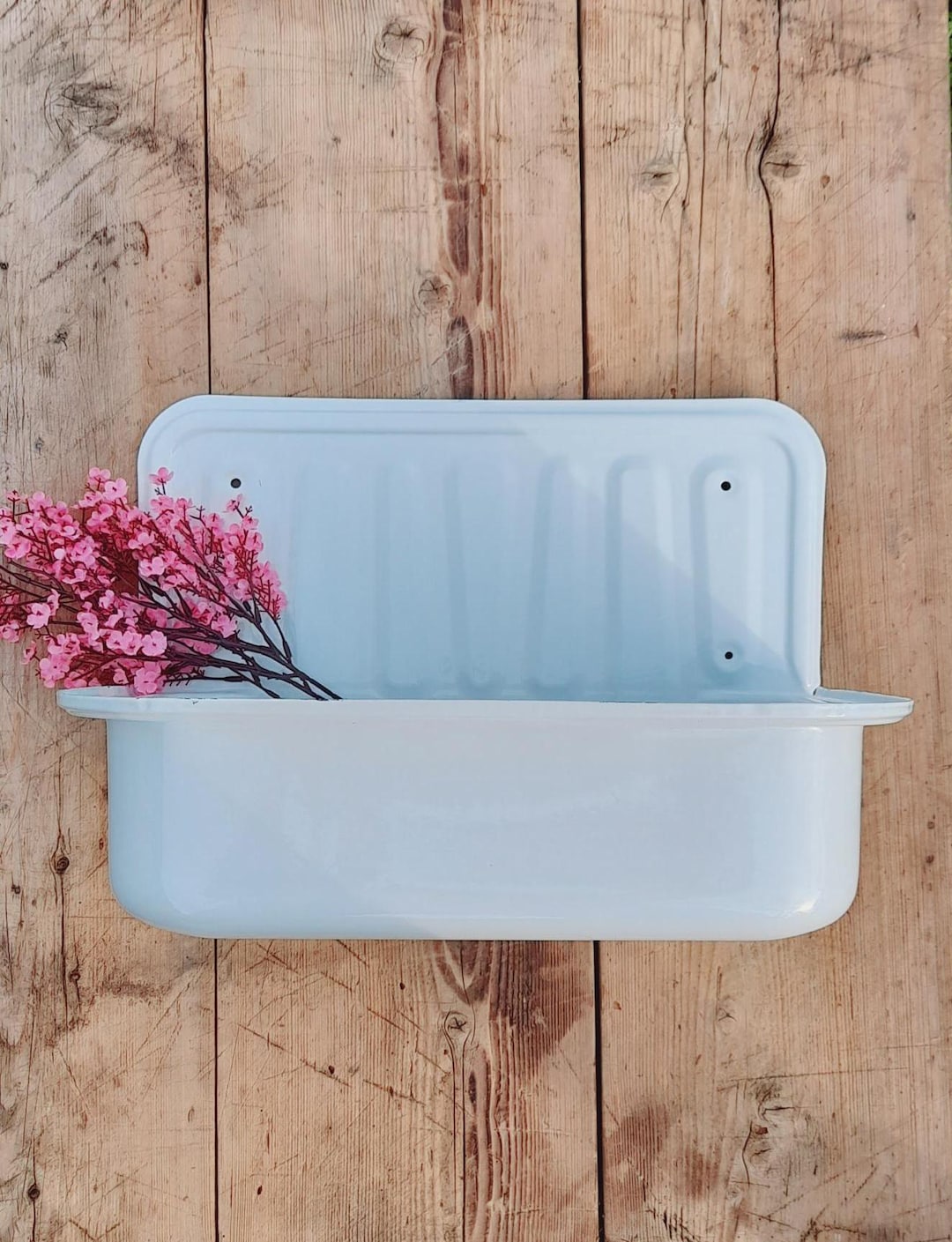 German Vintage Sink, Farmhouse Sink, Wall-mounted Sink, White Kitchen ...