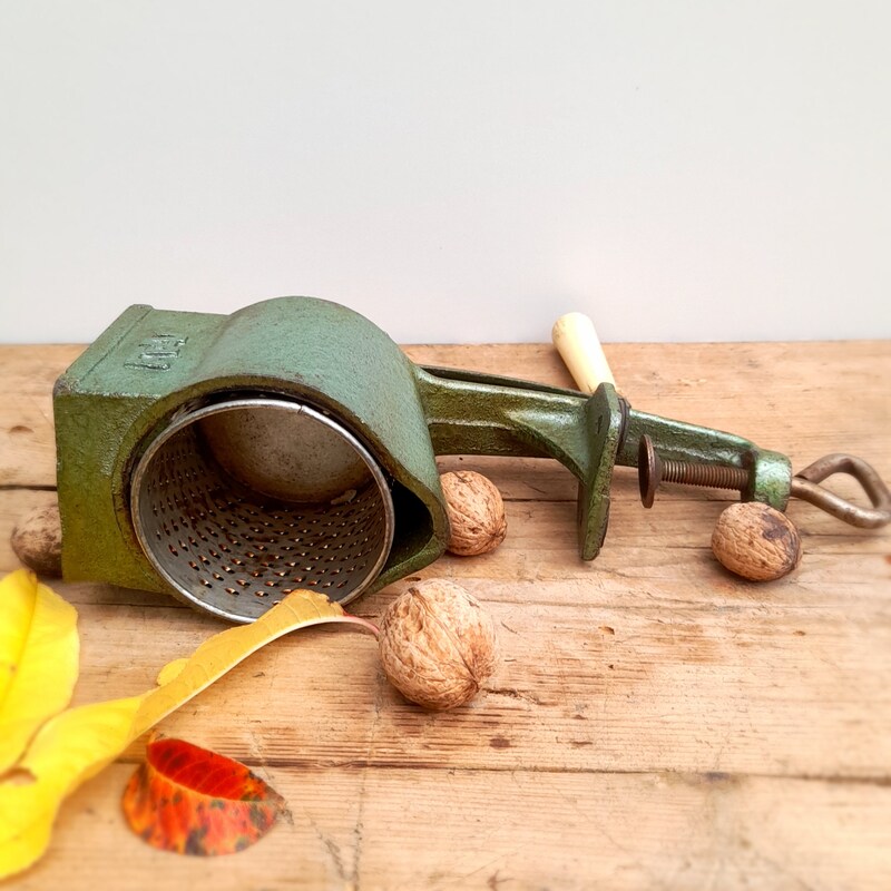 Vintage Nut Grinder - Etsy