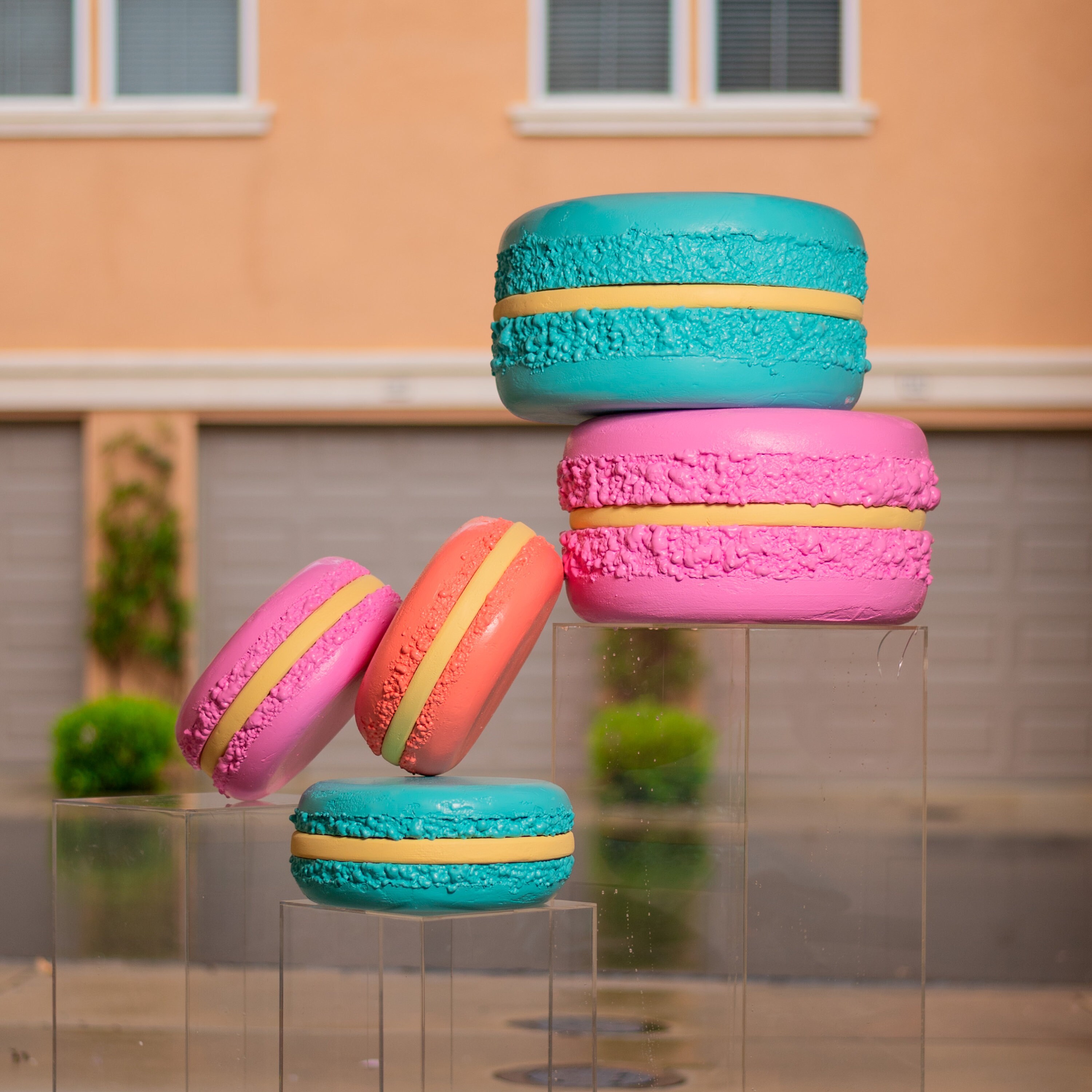 Set of Props in the Form of Macaron Figures. Party Props. Props for ...