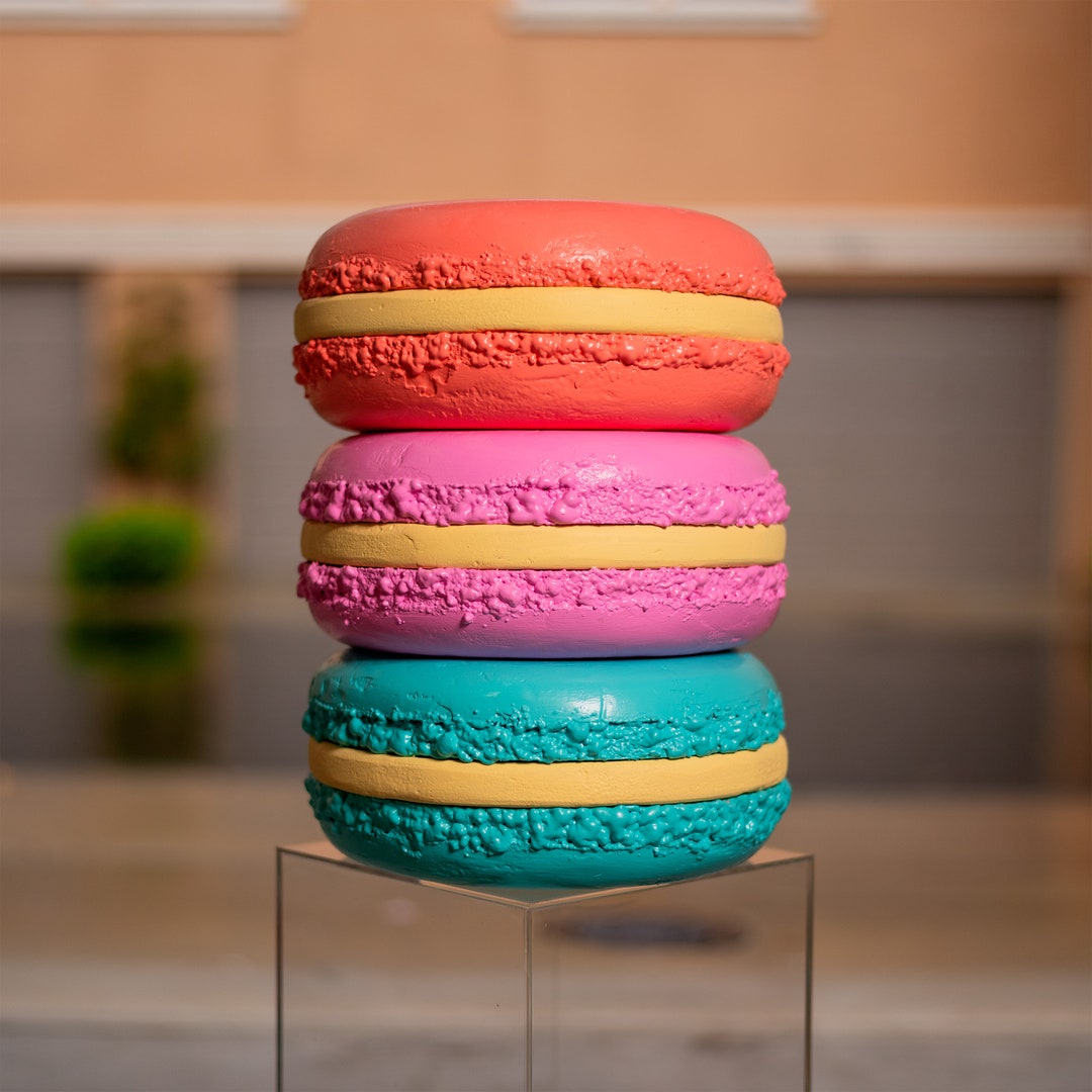 12 Figure of a Macarons. Party Props. Props for Photo Shoot. Cafe ...
