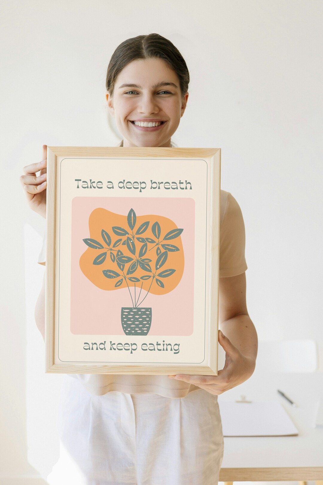 Dietitian Wall Art | Eating Disorder Recovery Print | Mental Health ...