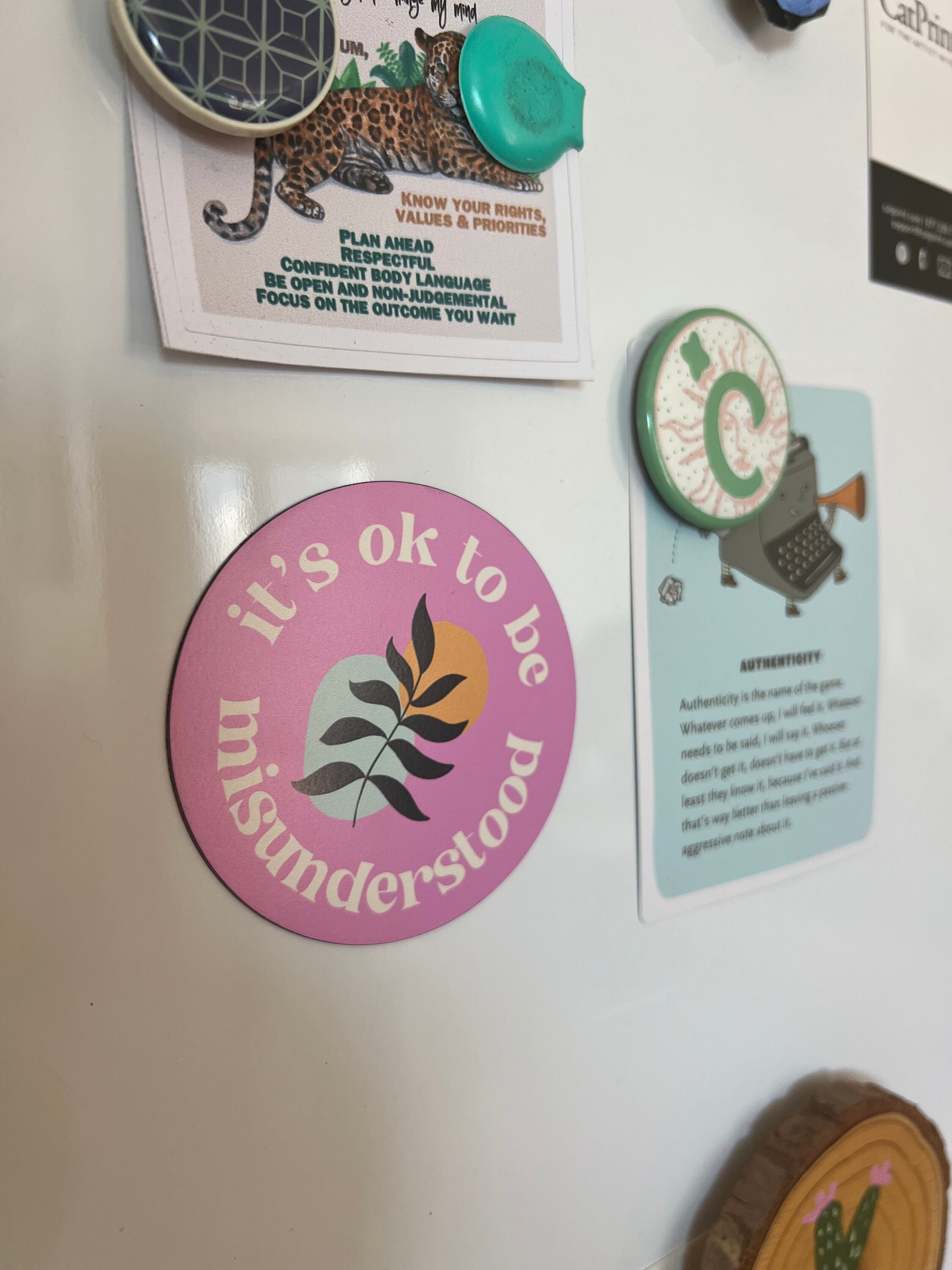 Affirmation Magnet Self Affirmation for Healing Cute Positivity With ...