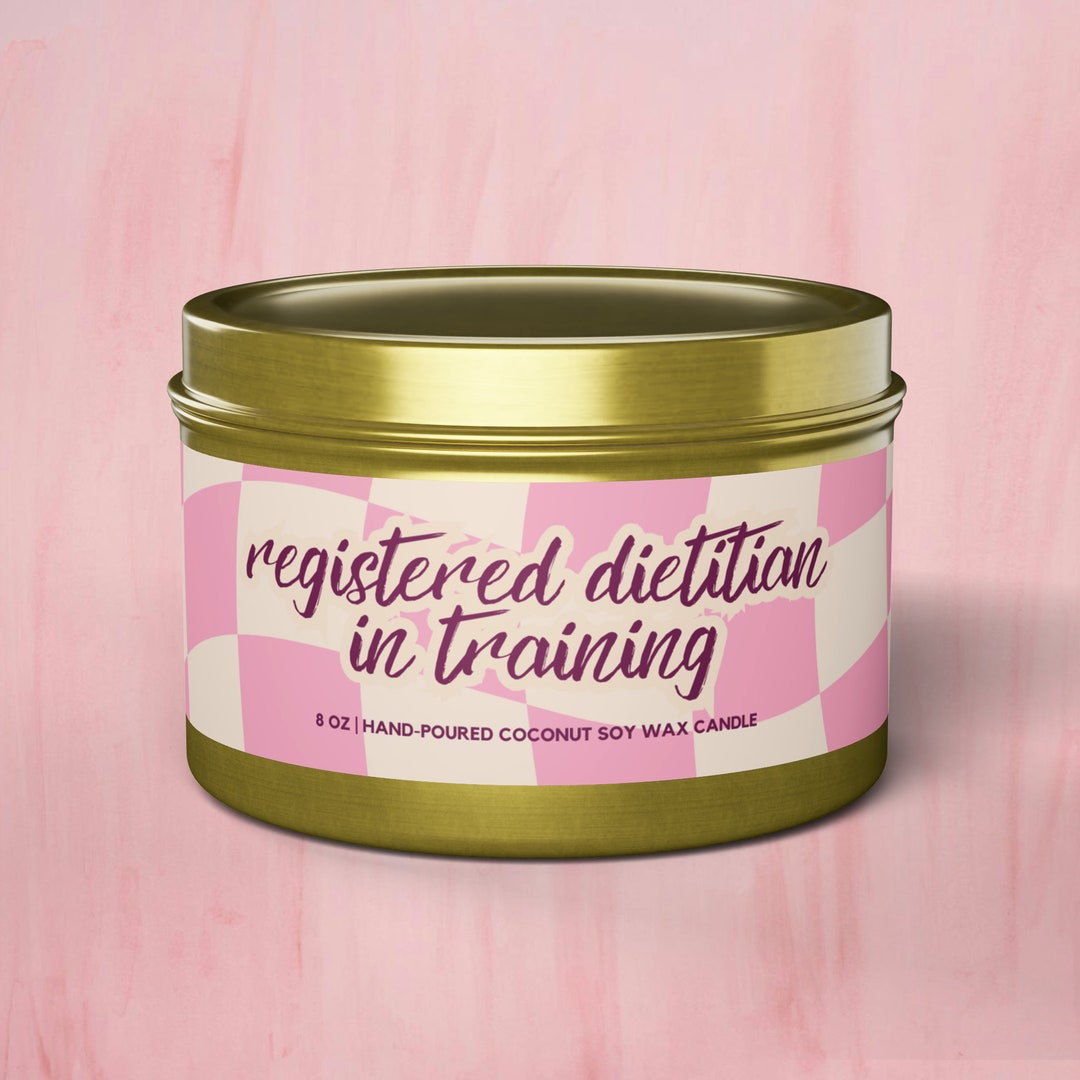 Dietitian in Training Gift Candle for New Registered Dietitian Gift ...