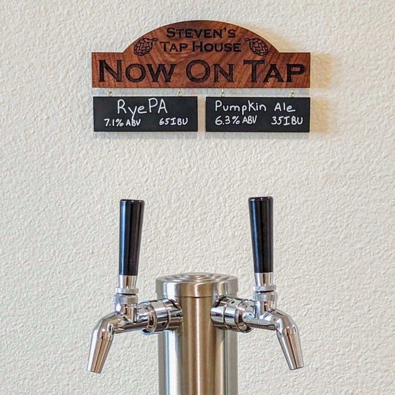 Chalkboard Beer Tap - Etsy