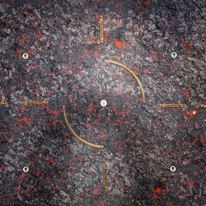 Deployment Zone Markers Warhammer 40k 10th Edition Solid Walnut - Etsy