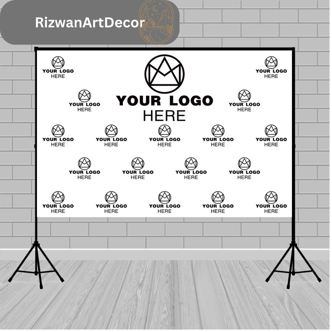 Custom Logo Backdrop Banner Step and Repeat Business Event Backdrop ... Custom Logo Backdrop Banner Step and Repeat Business Event Backdrop ...