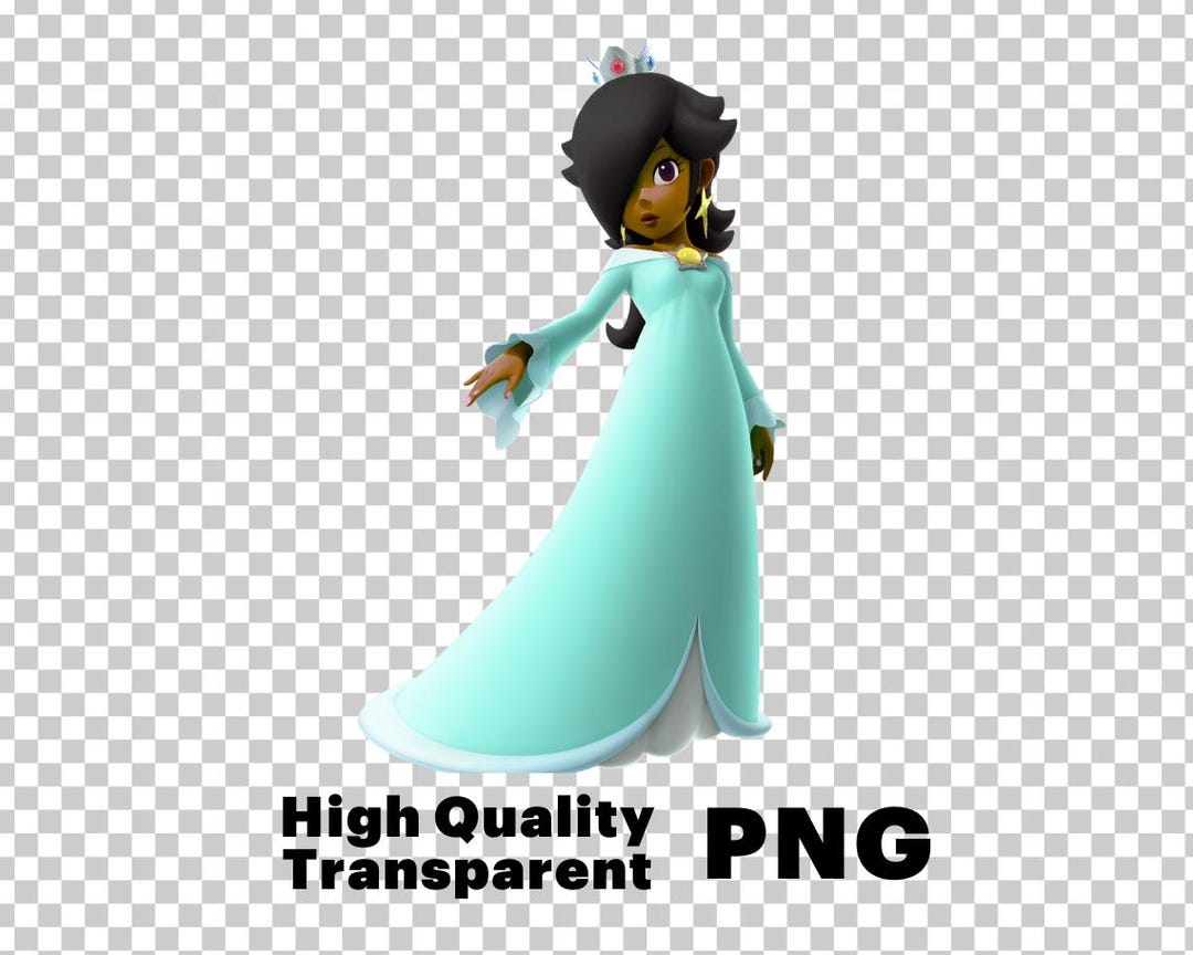 Princess Rosalina PNG, High Quality Transparent Image, African American ...