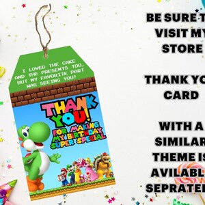 Yoshi Birthday Door Banner Welcome Sign Easy Editable Instant Download ...