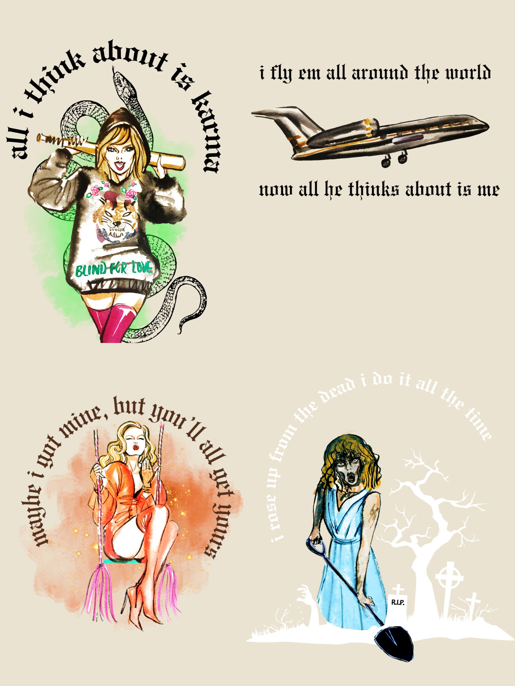 Taylor Swift PNG Reputation PNG Taylor Swift 12 Piece Bundle Png ...