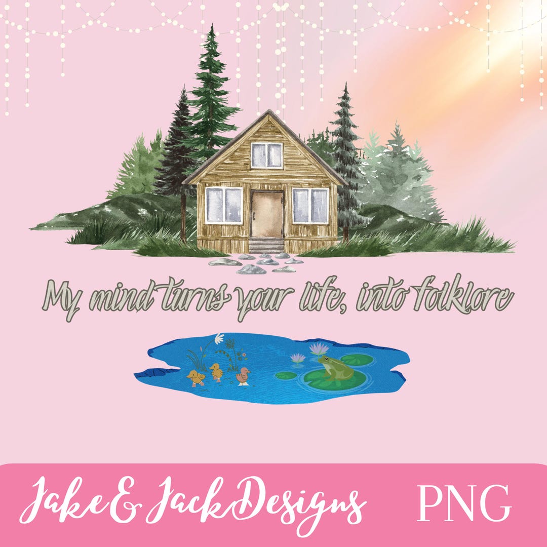 Folklore PNG Folklore Cabin PNG Taylor Swift PNG Folklore Cottage Png ...
