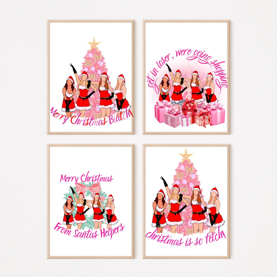 Mean Girls Christmas PNG Bundle of 4 PNG Mean Girls Christmas Regina ...