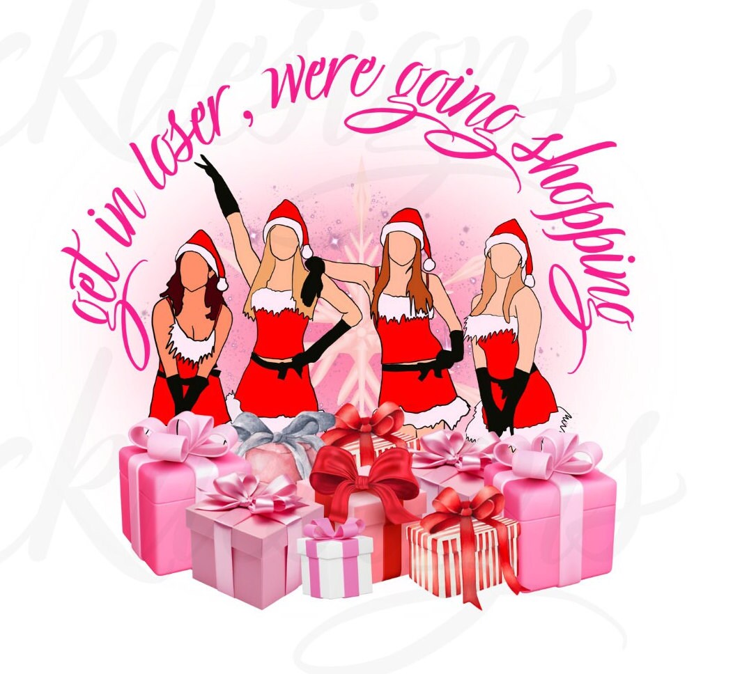 Mean Girls Christmas PNG Bundle of 4 PNG Mean Girls Christmas Regina ...