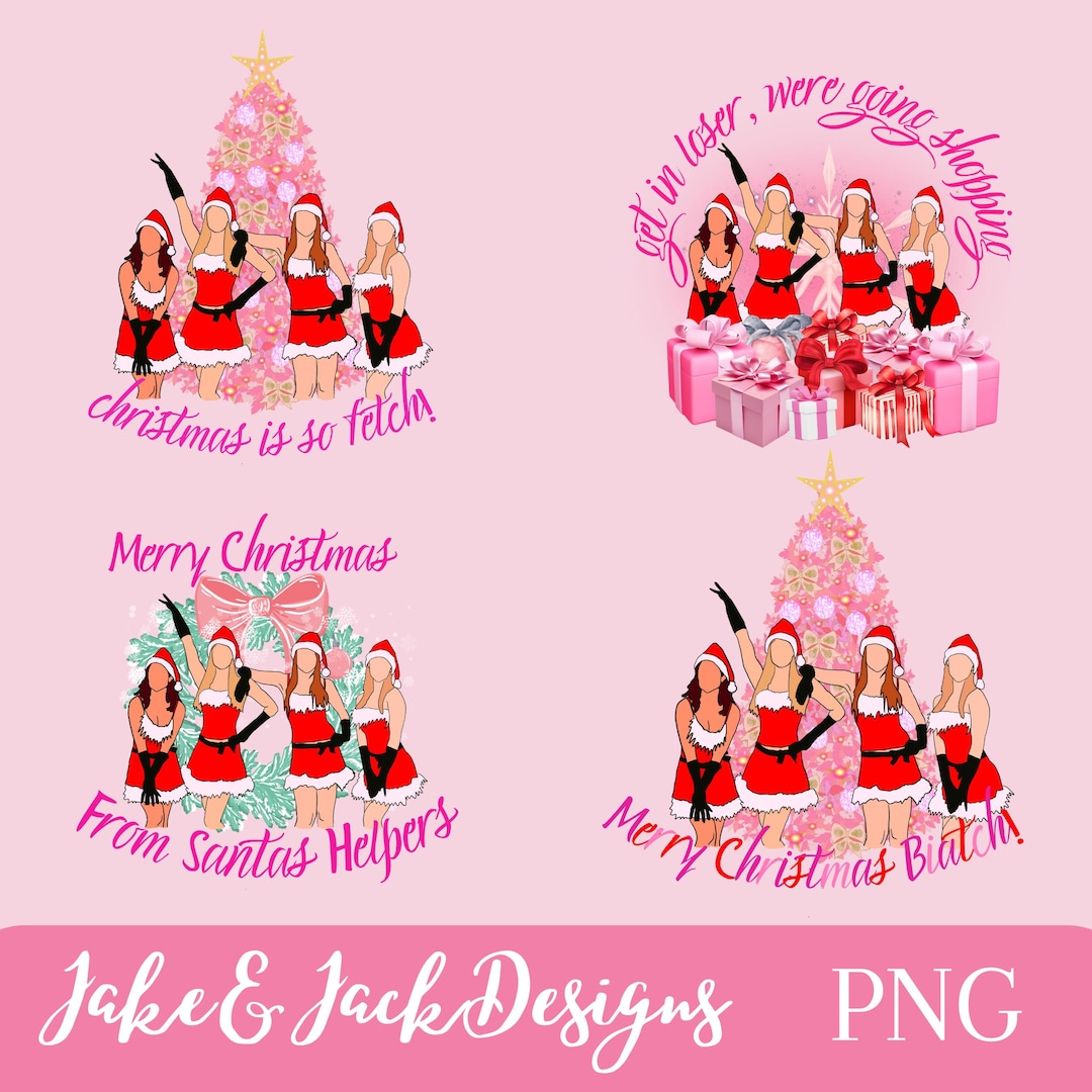 Mean Girls Christmas PNG| Bundle of 4 PNG | Mean Girls Christmas ...
