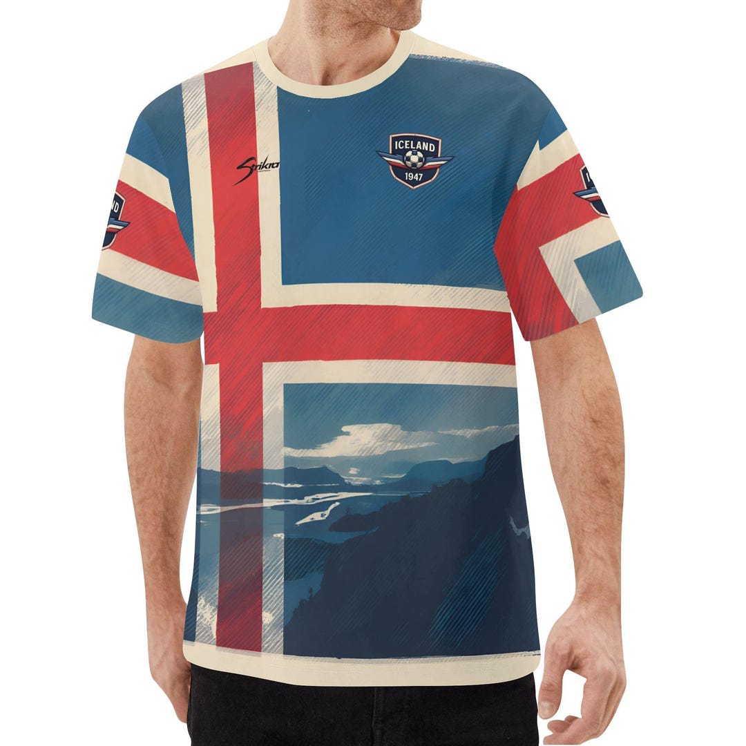 Iceland Island Soccer Football Jersey 1947 Vintage Badge - Etsy