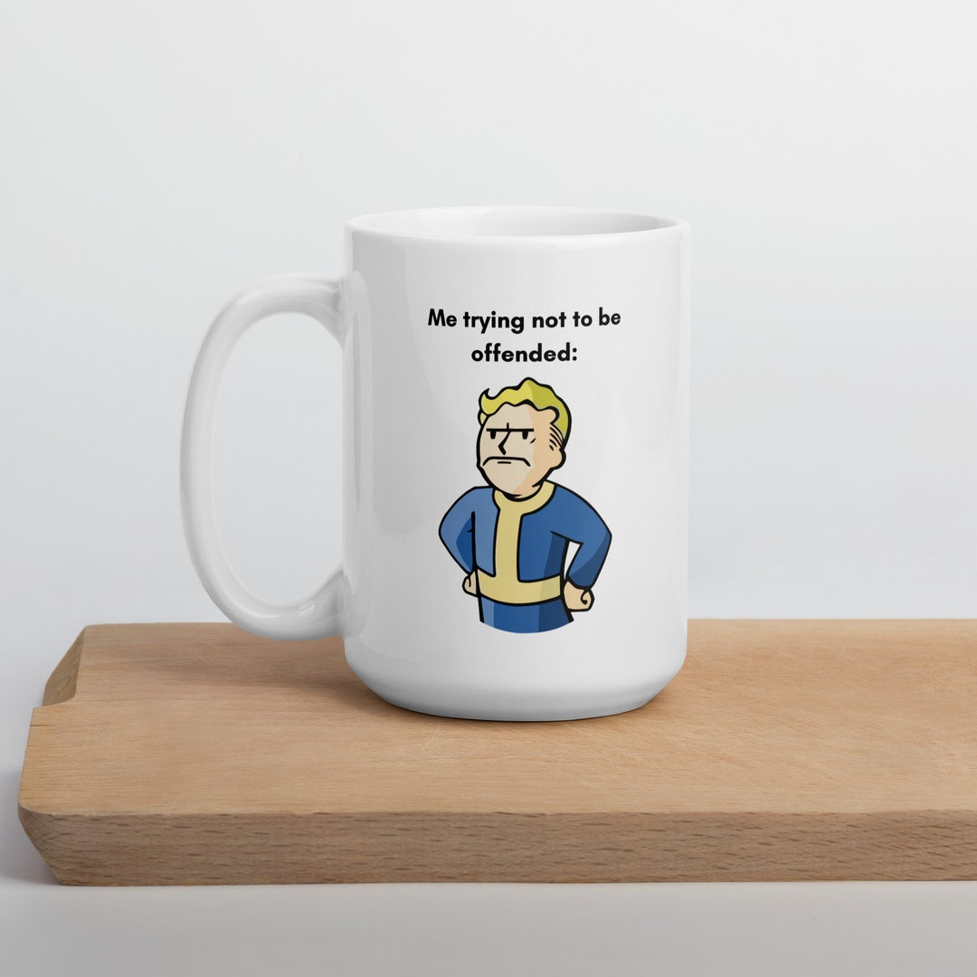 Fallout Vault-tec Angry Mug Meme Hidden Joke High Quality - Etsy