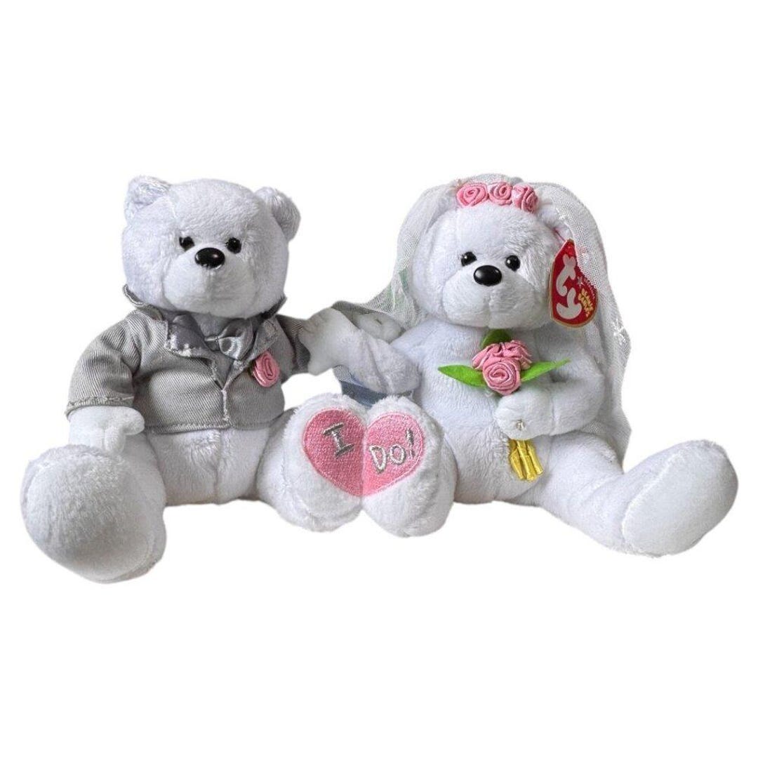TY Original Beanie Babies Plush We Do Bride & Groom Wedding Beanie ...