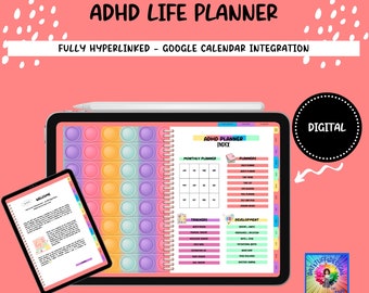 ADHD Digital Medication Tracker - Etsy
