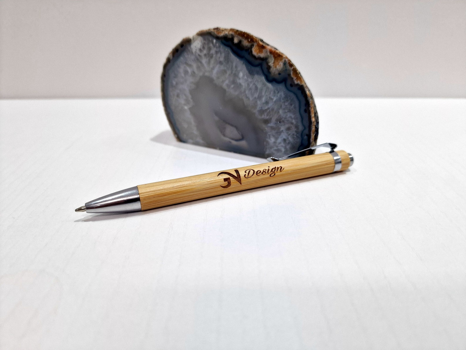 Laser Engraved Bamboo Wood Pen - Business - Gift Idea - Wedding - Party ...