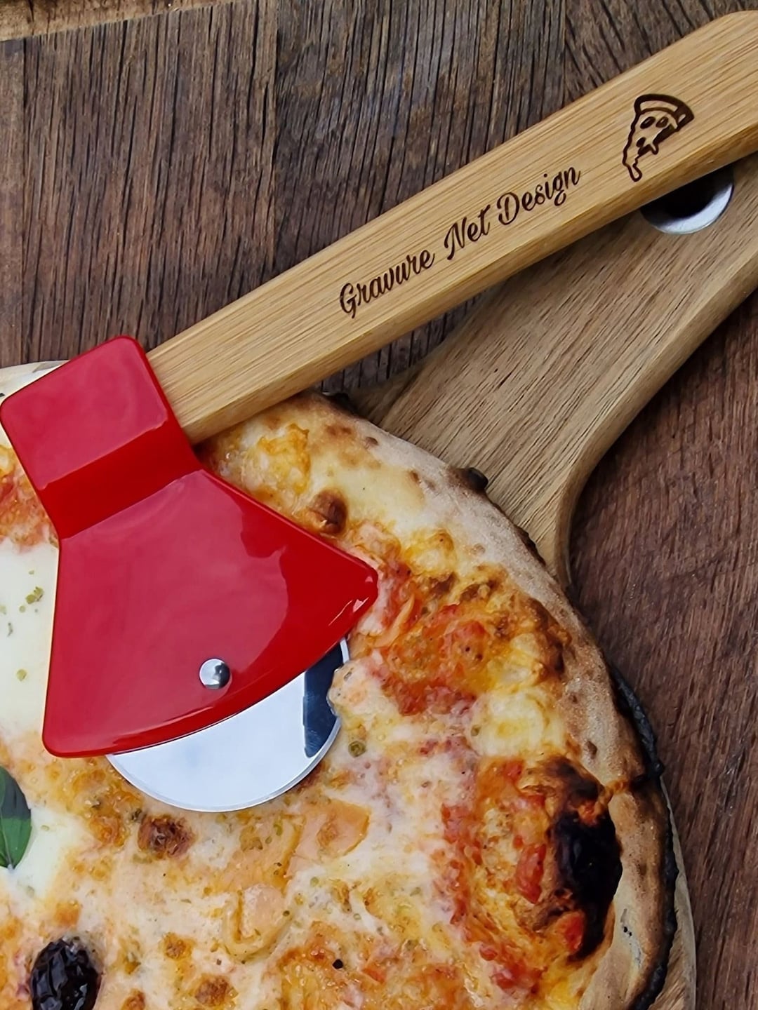 Personalized Pizza Cutter Pizza Knife Pizza Cutter Pizza Ax Christmas ...