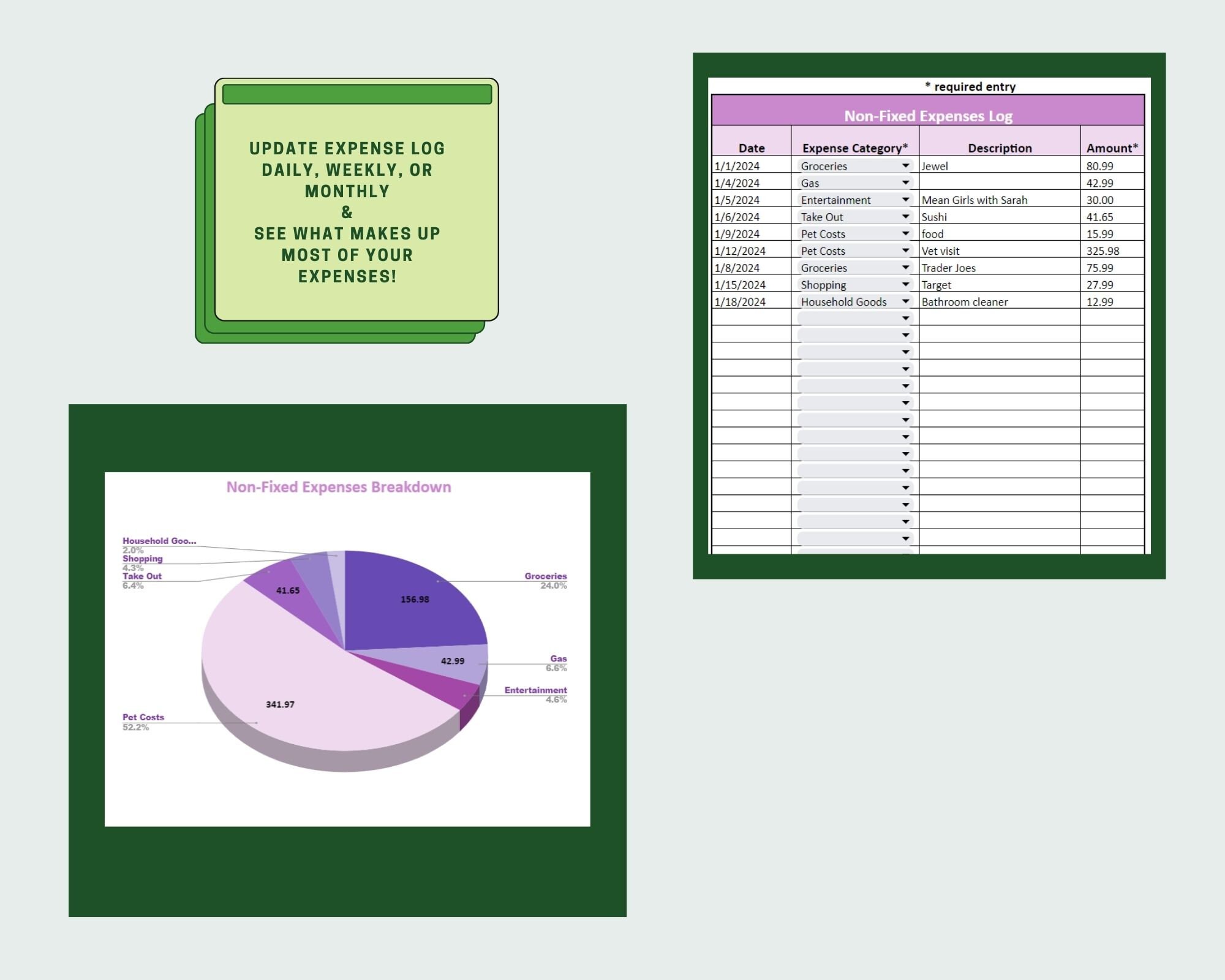 Monthly Paycheck Budget Spreadsheet Bundle With Yearly Overview - Etsy