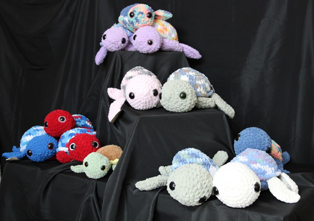 Mystery Crocheted Turtle - Etsy