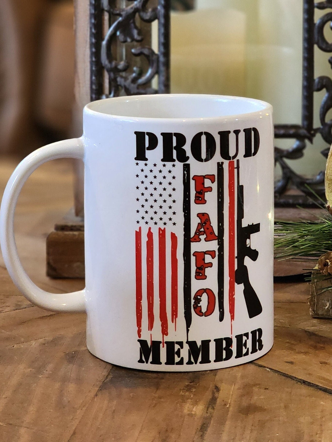 FAFO Mug 2nd Amendment Patriotic Fck Around and Find Out Rifle ...