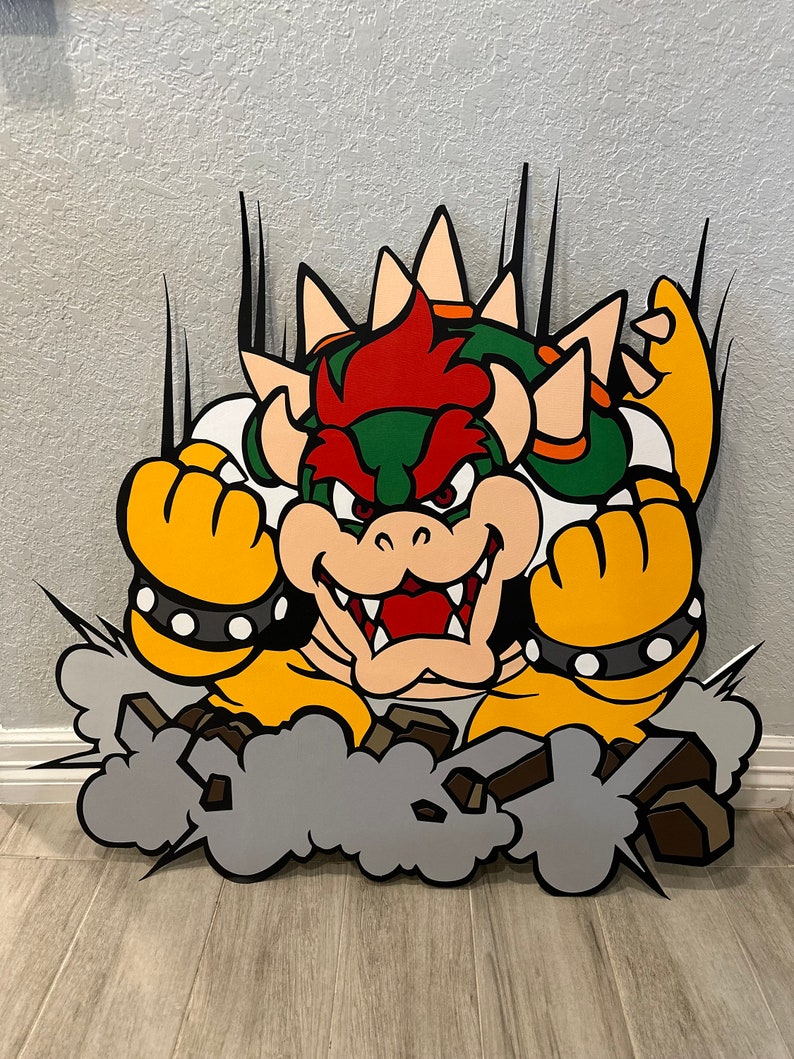 Mario Bros Character Cutouts, Super Mario Bros Party Decorations, Mario ...