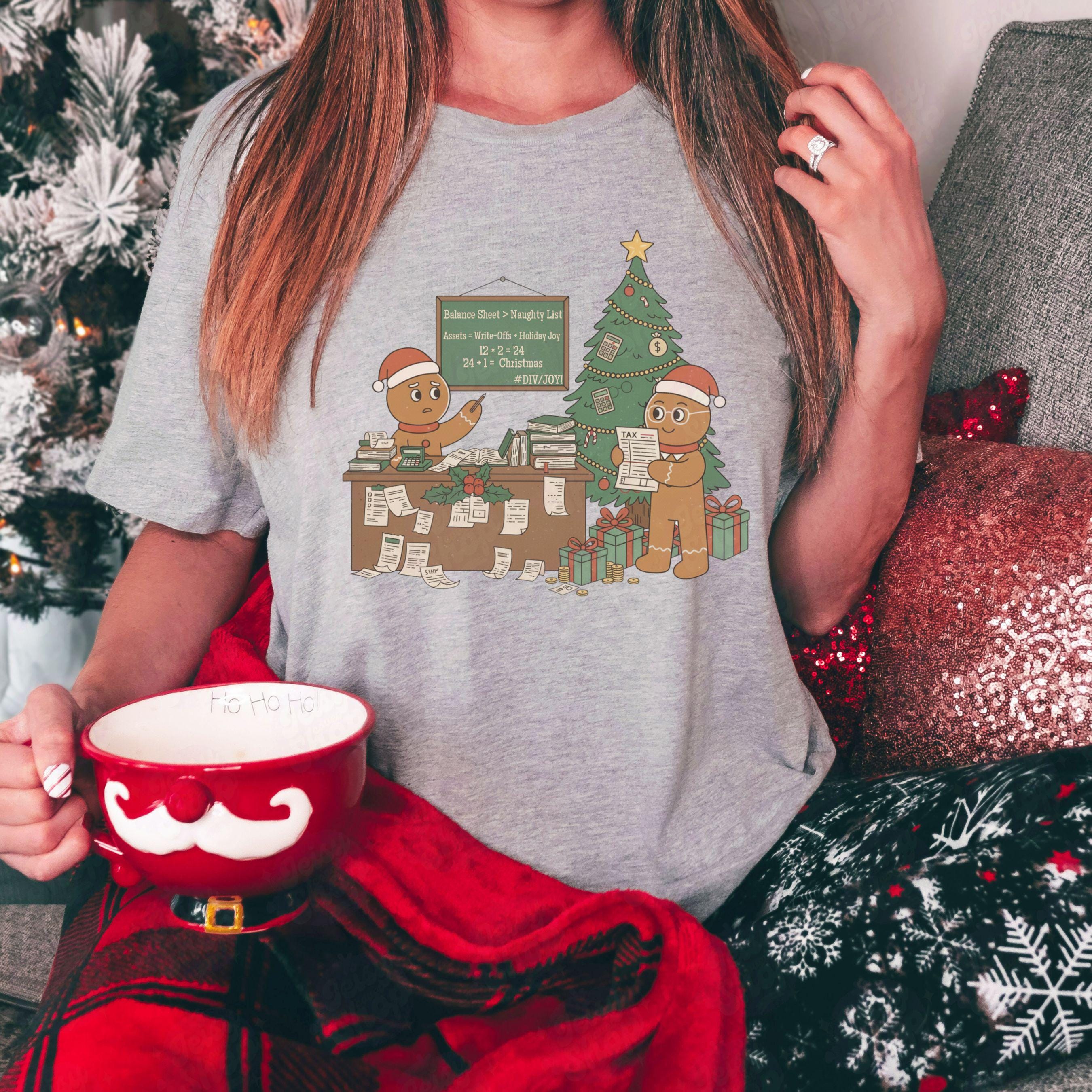 Accountant Christmas Sweatshirt, CPA Accountant Holiday Shirt ...