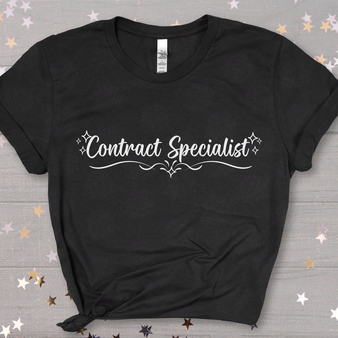 Contract Specialist CS Shirt, Contract Officer Gift Shirt, Government ...