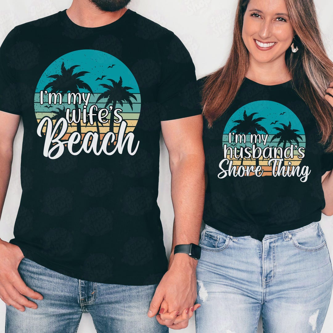 Funny Couple Matching Vacation Shirts, Beach Shirt for Couples, Family ...
