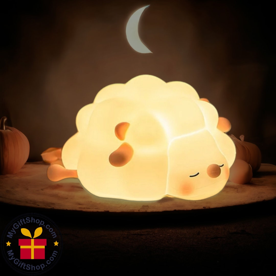 Sleeping Sheep Mini Table Lamp Kids Gifts Perfect Gift for - Etsy