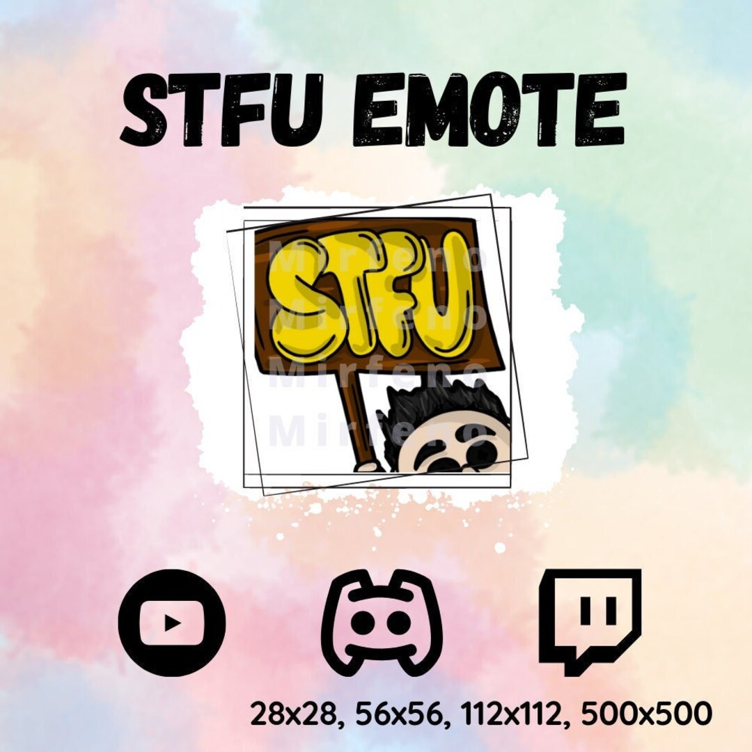 STFU Ashley J. Williams Puppet Twitch Emote Discord Emote Youtube Emote ...