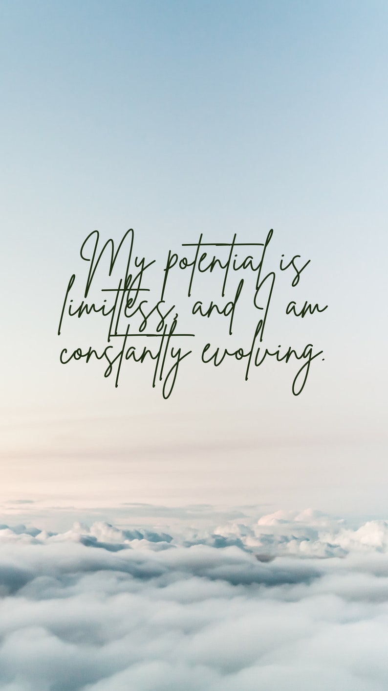 Digital Printable Positive Affirmation Quotes - Etsy