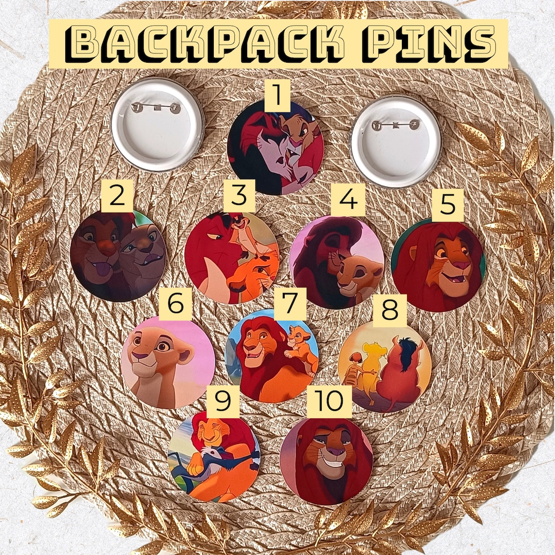 Lion King, Disney Pack, Simba, Nala, Kovu, Timon, Pumpa, Kiara 35 PINS ...