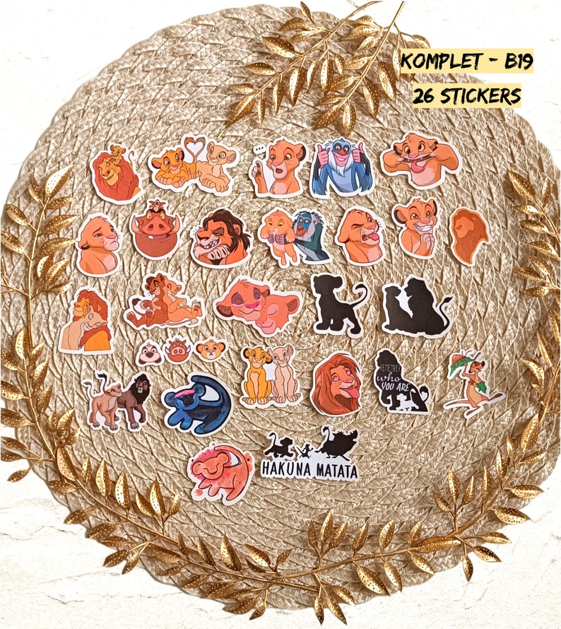 Lion King, Disney Pack, Simba, Nala, Kovu, Timon, Pumpa, Kiara 82 ...