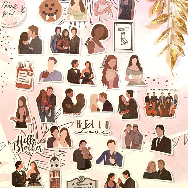 Vampire Diares Stickers - Etsy